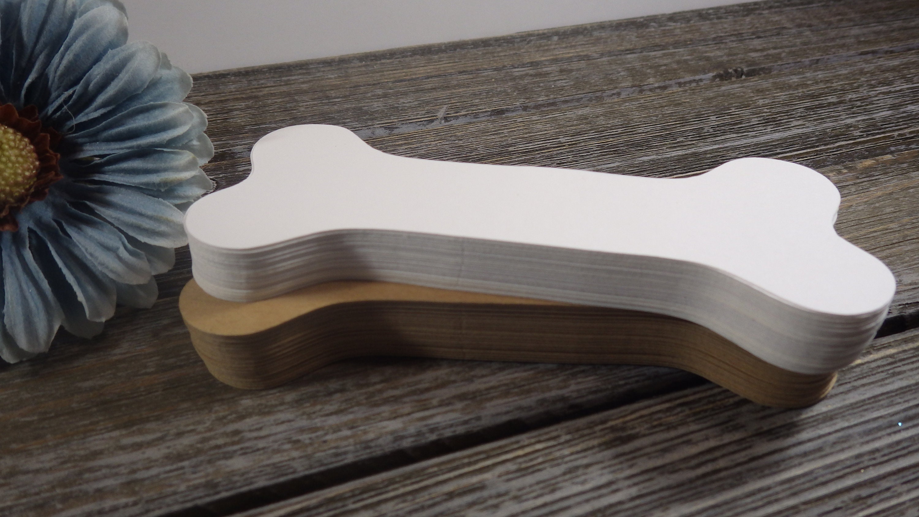 Bone Die Cuts / Bone Tags / Bones / Dog Bones / Dinosaur Bones / 5 X 2 ...