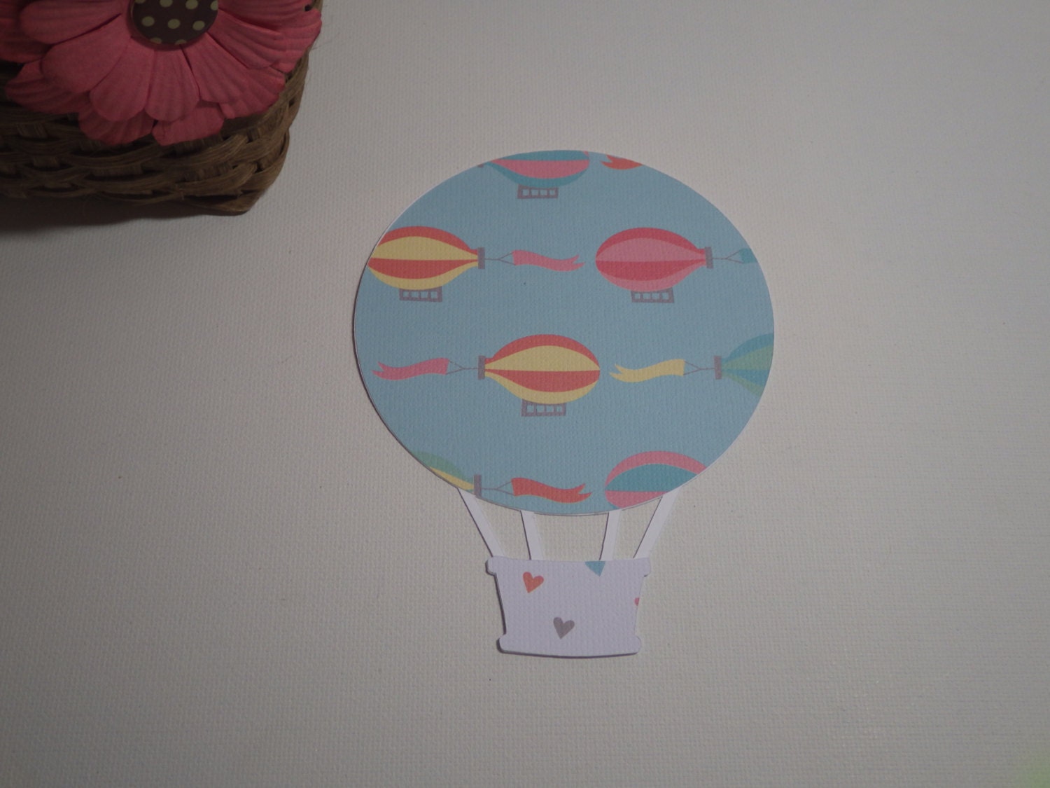 Hot Air Balloon Die Cuts 9 PC Set 3.75 X 4.83 Baby | Etsy