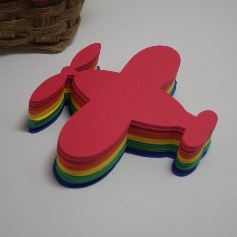 Plane Air Planedie Cuts Die Cut Shapes 45 Piece Set Item - Etsy