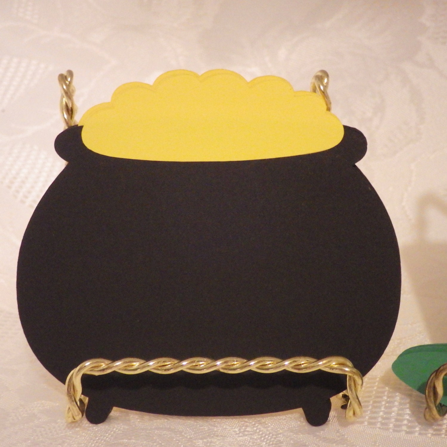 St. Patricks Day Leprechaun Hat & Pot Of Gold Die Cuts 12 | Etsy