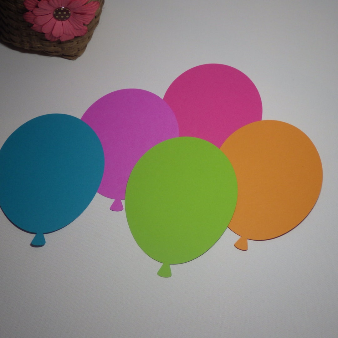 Balloon Die Cuts - Bulletin Board - 20 PC Set - Custom Orders Welcome ...