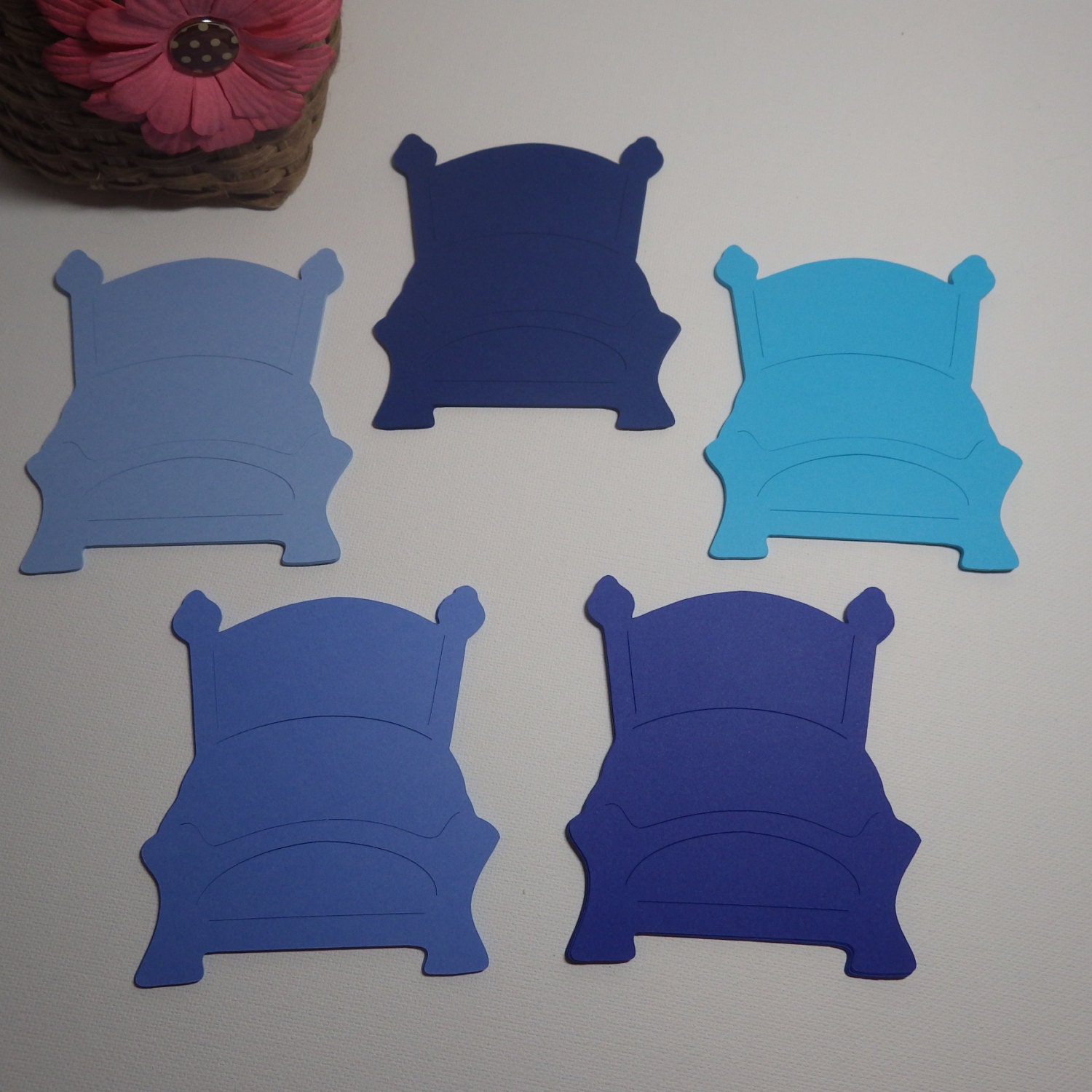 Bed Die Cuts 30 Piece Set Cutom Orders Welcome VTC-0108 | Etsy