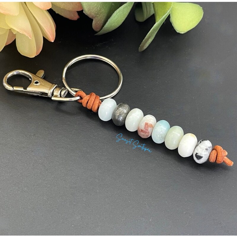 Handmade Beaded Key Chains - Etsy