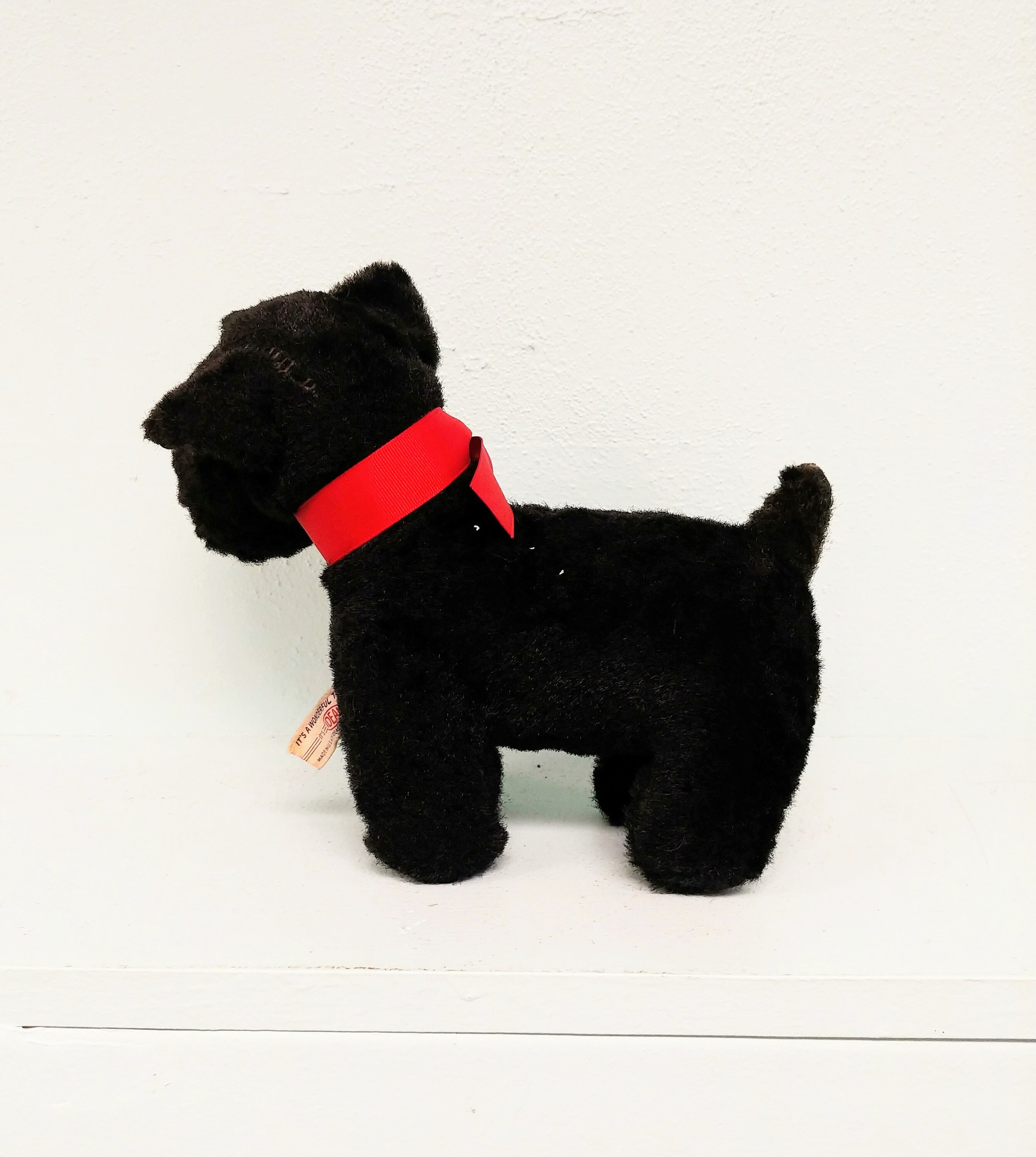 Vintage "ideal Toy" Stuffed Scottie Dog Toy - Etsy