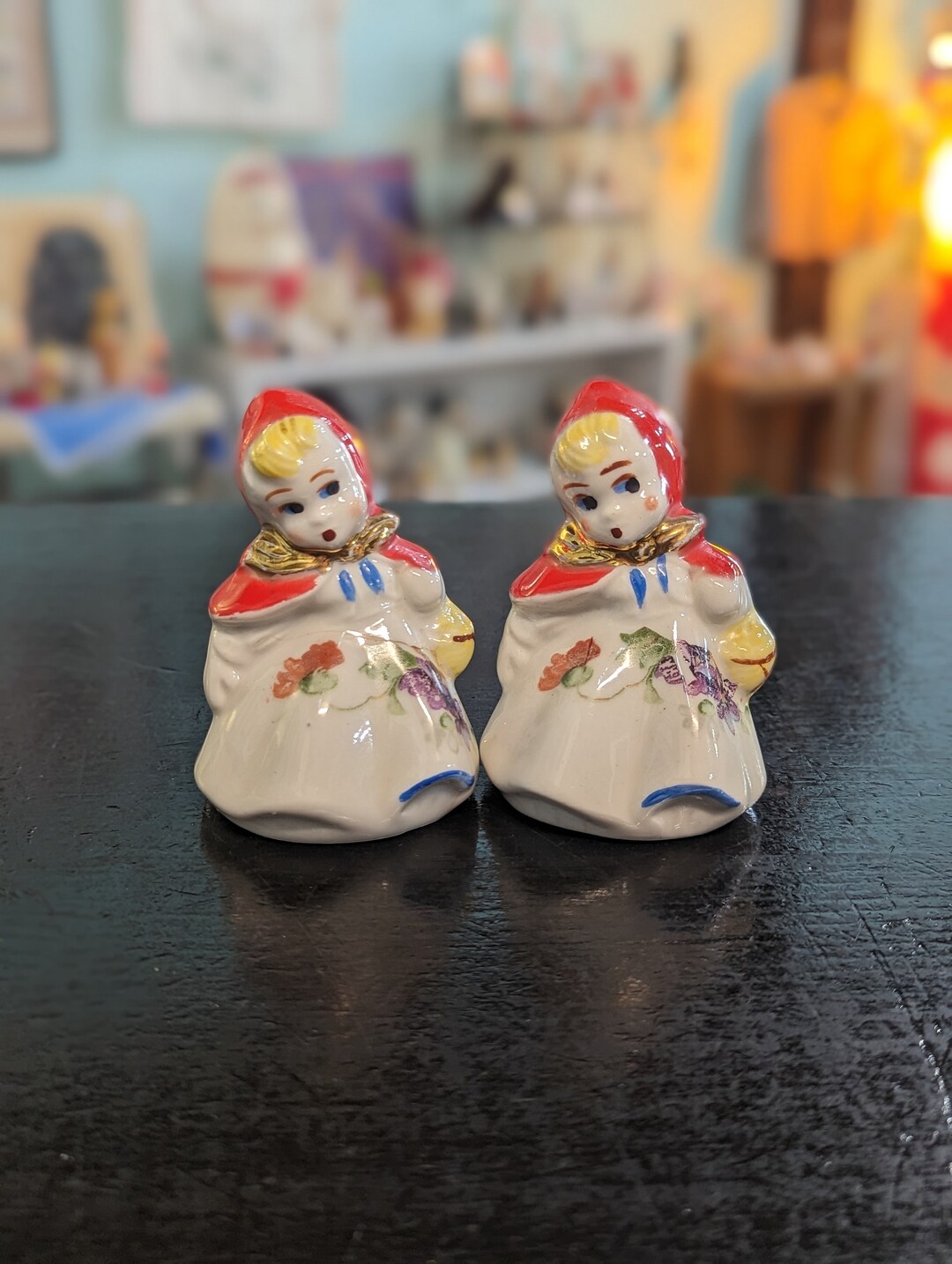Vintage Hull little Red Riding Hood Shakers - Etsy
