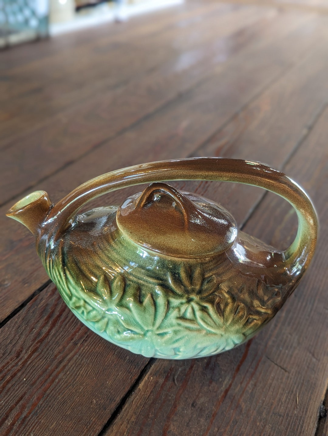 Vintage Mccoy Pottery "daisy" Teapot - Etsy