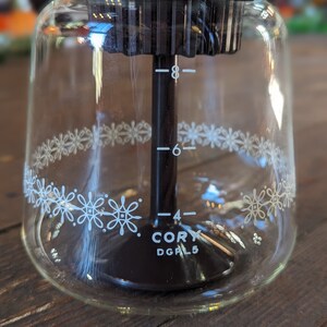 Vintage Atomic Daisy Cory Glass Coffee Carafe - Etsy