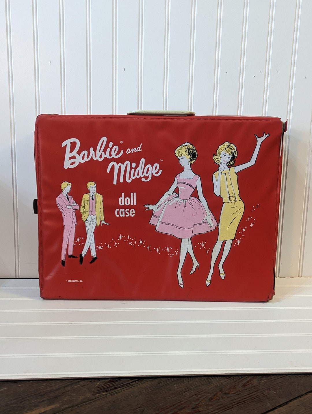 Vintage Barbie and Midge Case, Doll, and Clothes - Etsy
