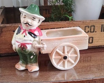 Vintage Zanesville Pottery homespun Planter - Etsy