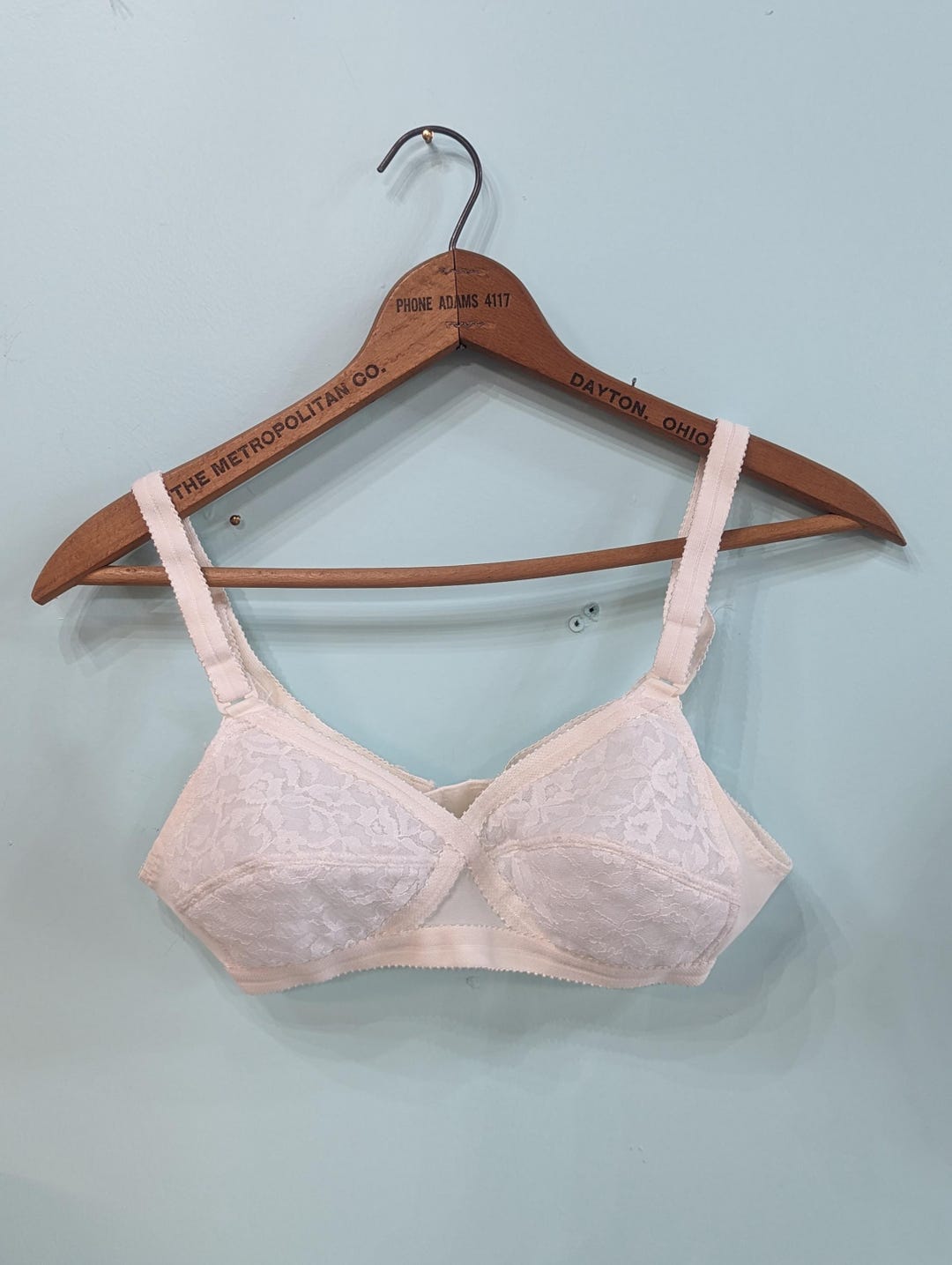 Vintage Playtex 36A White Lace Bra - Etsy