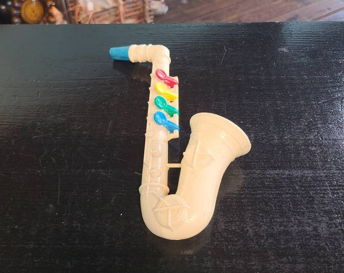 Vintage Proll Toys Plastic Saxophone - Etsy