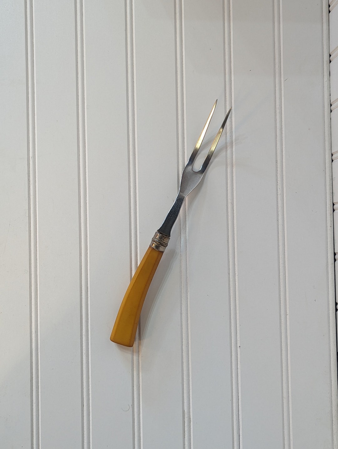 Vintage Bakelite Handle Meat Fork - Etsy