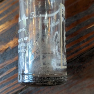 Vintage Pi-qua-lity Glass Soda Bottle - Etsy