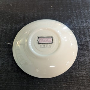 Vintage Sevron China "carousel" Saucer- 6 1/8" - Etsy