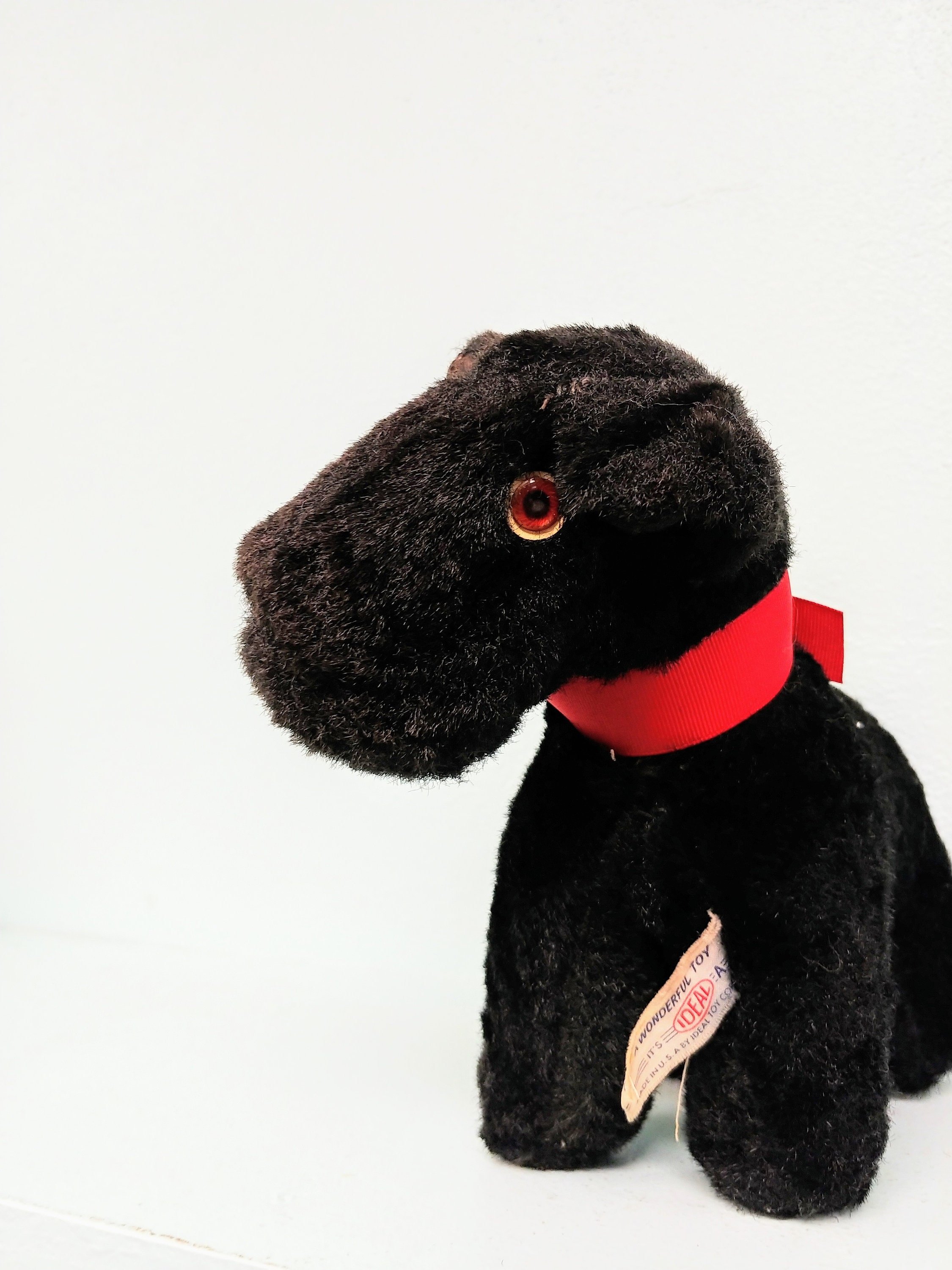 Vintage "ideal Toy" Stuffed Scottie Dog Toy - Etsy