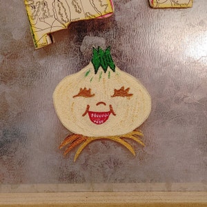 Vintage Anthropomorphic Hand Made Onion Magnet - Etsy