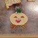 Vintage Anthropomorphic Hand Made Onion Magnet - Etsy