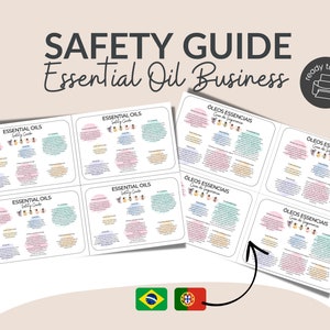 Essential Oil Safety Guide: Printable Reference Sheet (PDF) - Etsy