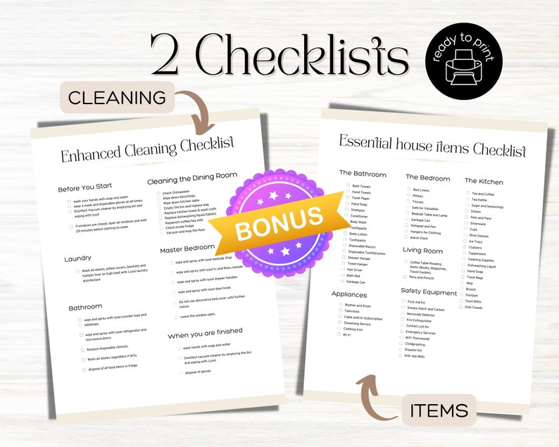 Airbnb Welcome Book Canva Template Editable Home Rental Book - Etsy