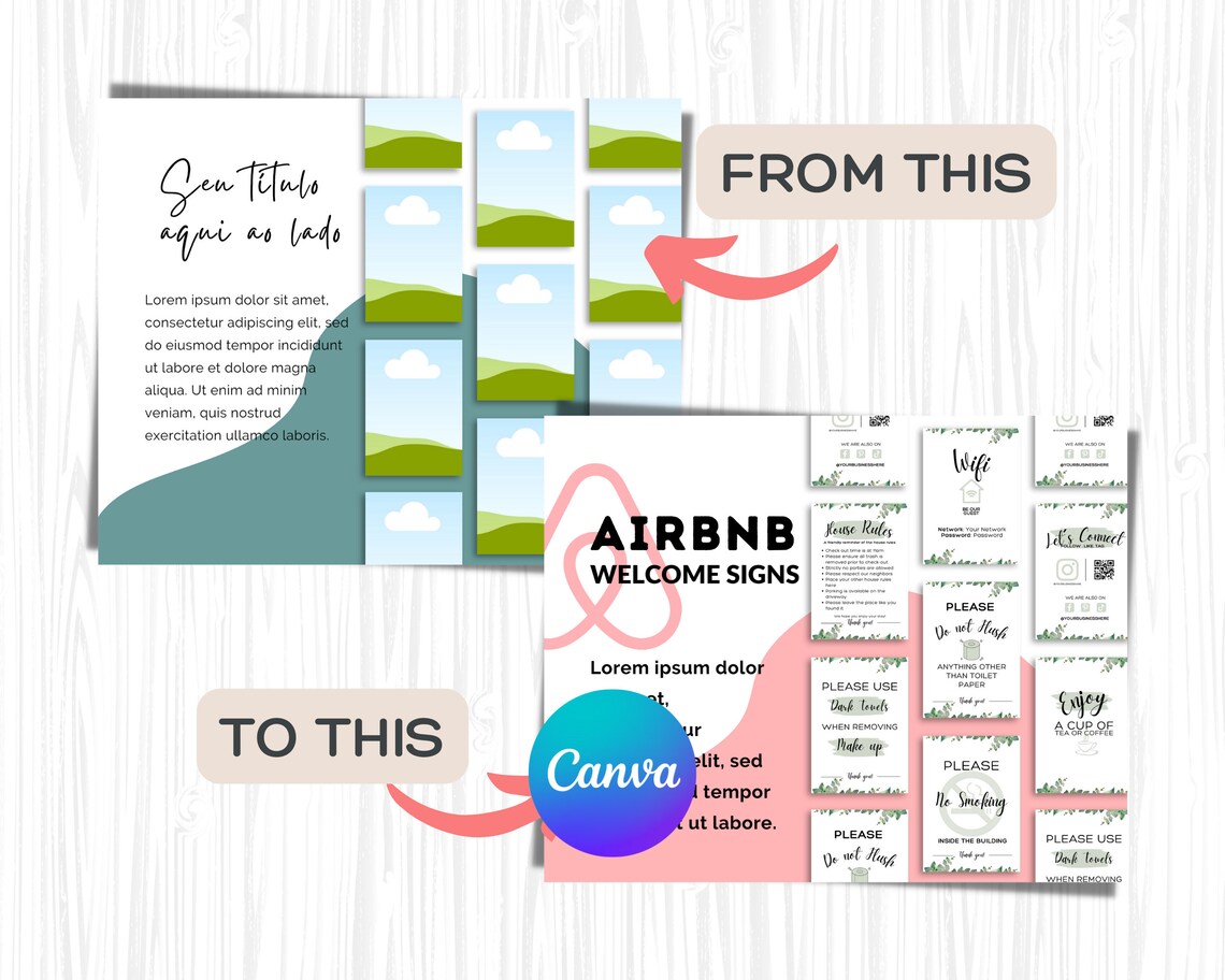 Printable Mockup Templates: Canva Magazine & Book Mockups (PDF) - Etsy