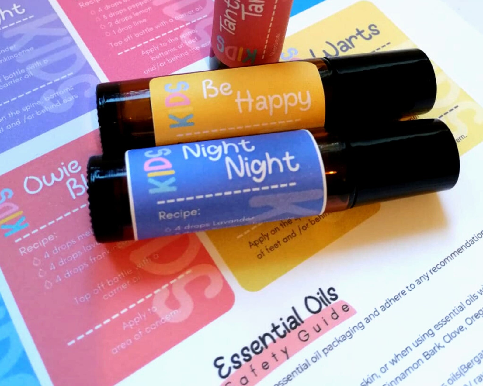 DOTERRA Kids Printable Blends Roller Bottle Labels Doterra - Etsy