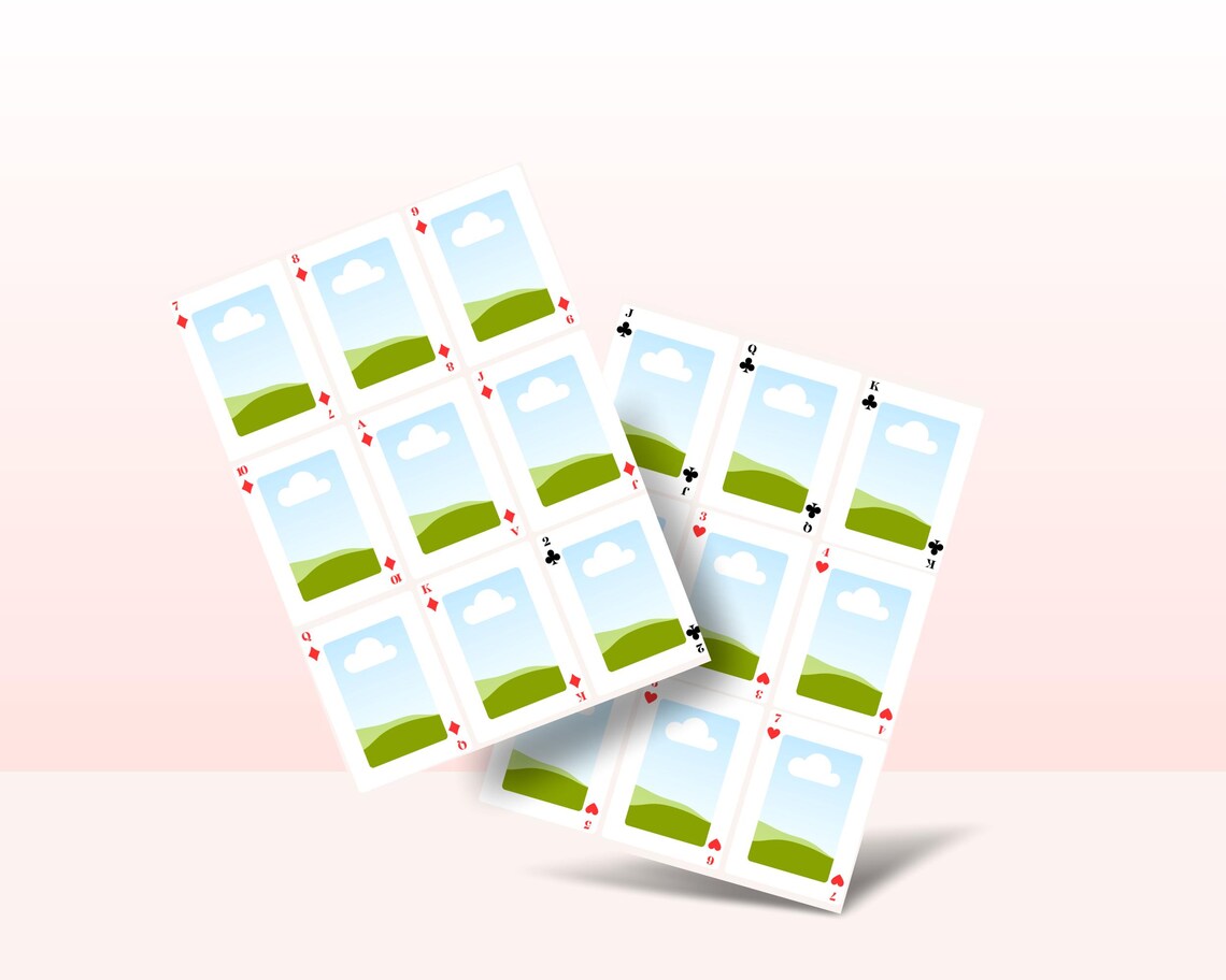Canva Poker Cards Template | Editable Card Deck Design (digital ...