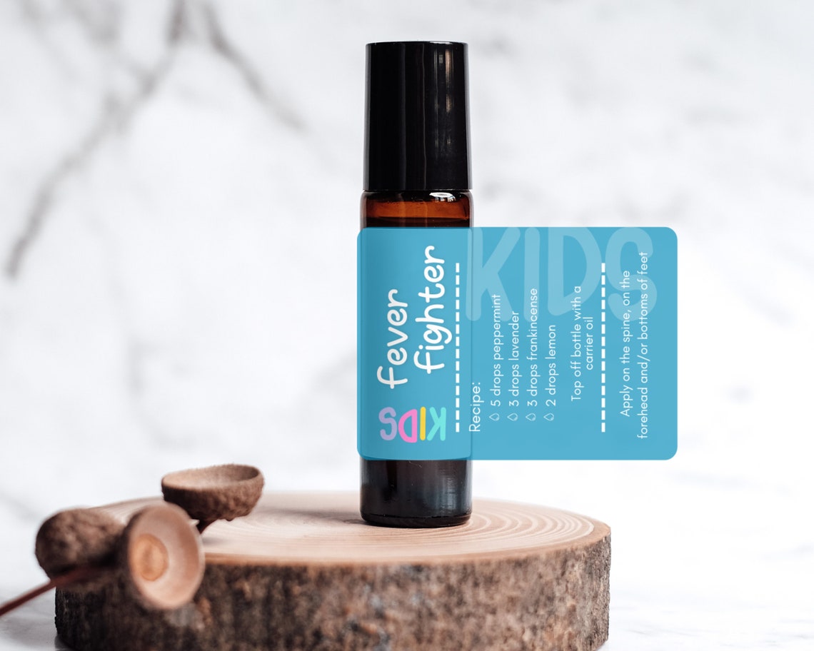 DOTERRA Kids Printable Blends Roller Bottle Labels Doterra - Etsy