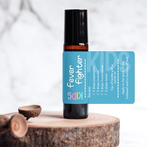 DOTERRA Kids Printable Blends Roller Bottle Labels, Doterra Label ...