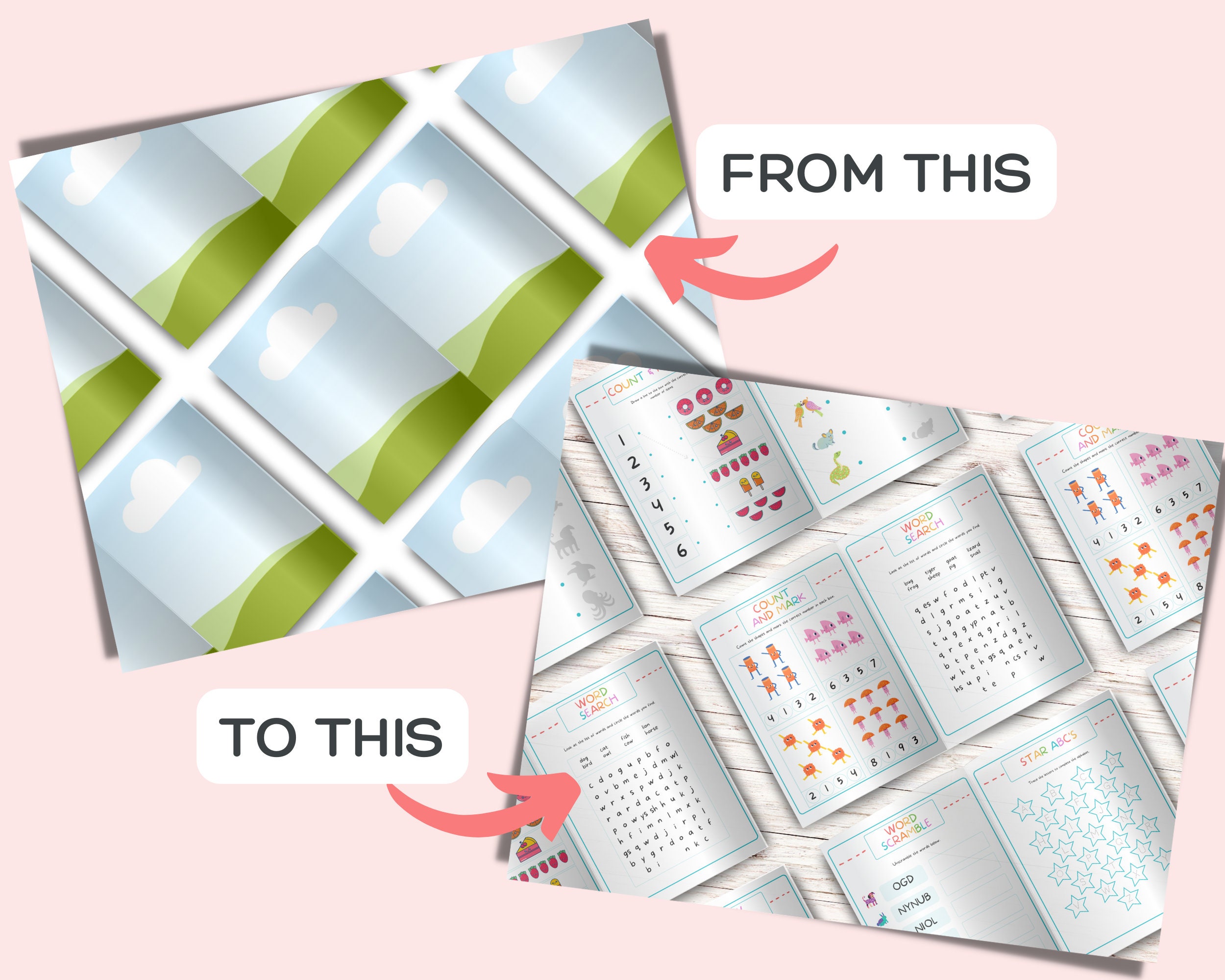 Printable Mockup Templates: Canva Magazine & Book Mockups (PDF) - Etsy