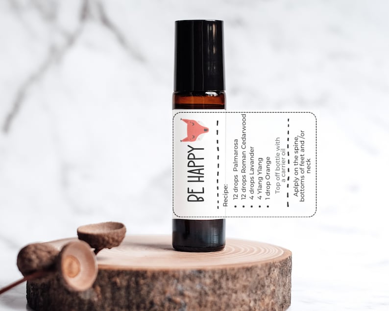 Roller Bottle Labels for Kids Printable Labels Doterra - Etsy