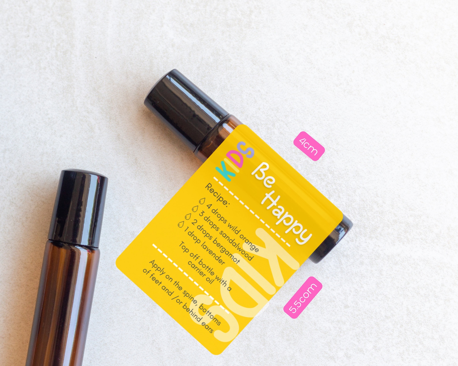 DOTERRA Kids Printable Blends Roller Bottle Labels Doterra - Etsy