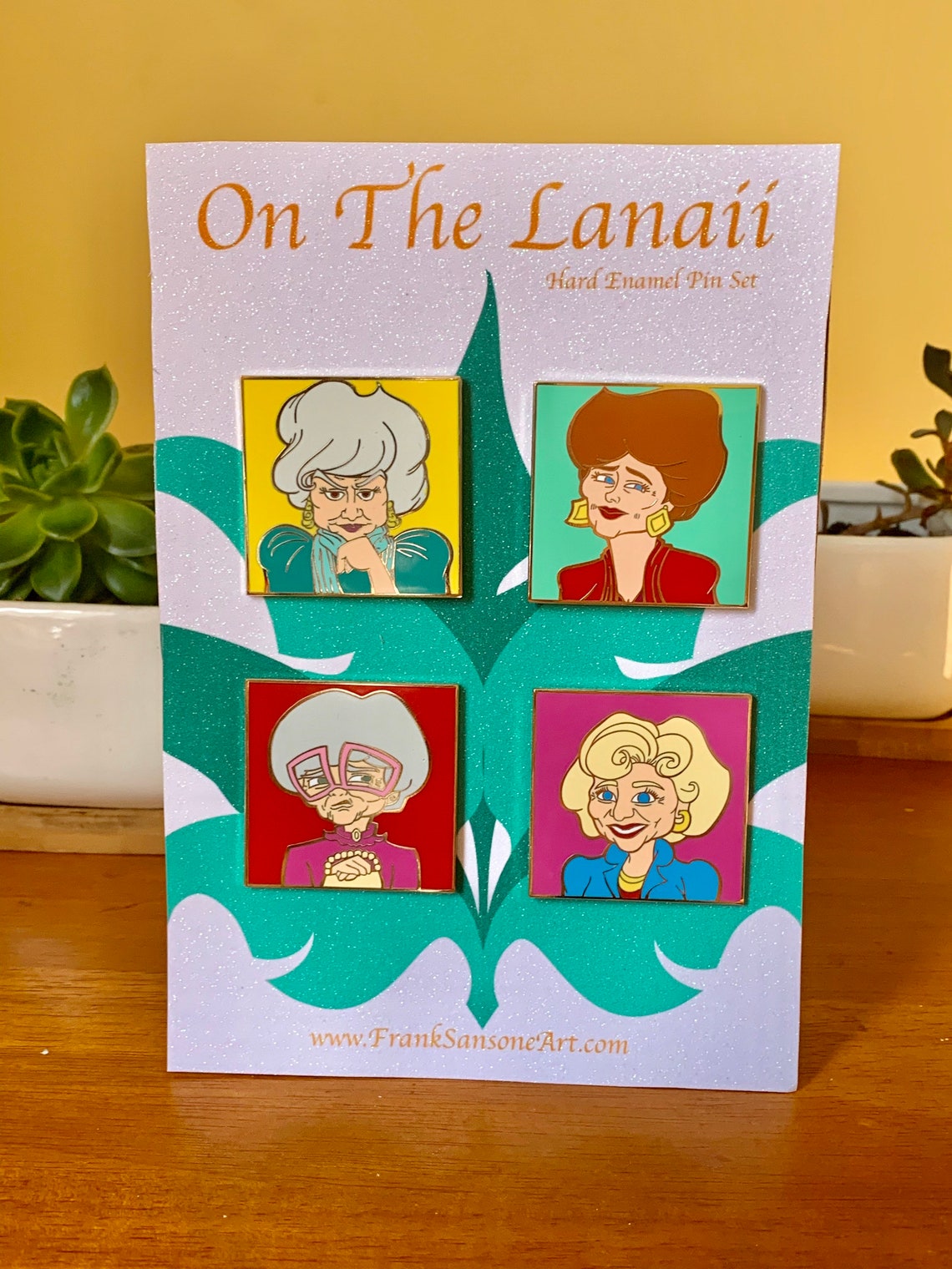 Golden Girls Enamel Pin Collection | Etsy