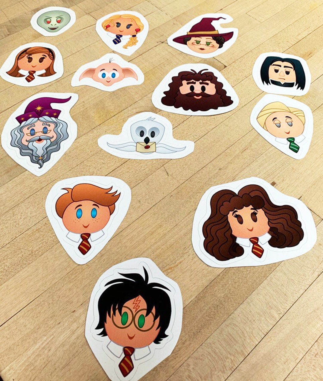 HP Emoji Stickers (choice of 5) - Etsy