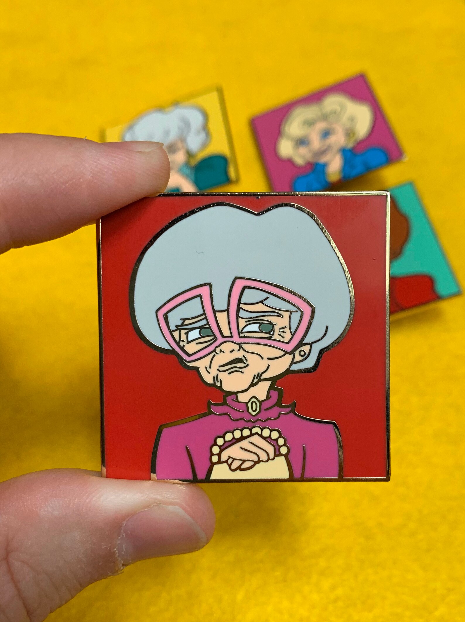 Golden Girls Enamel Pin Collection - Etsy