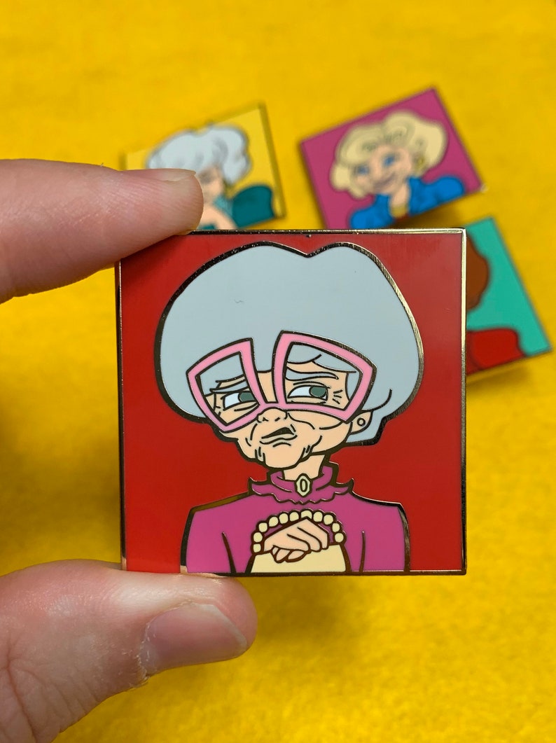 Golden Girls Enamel Pin Collection | Etsy