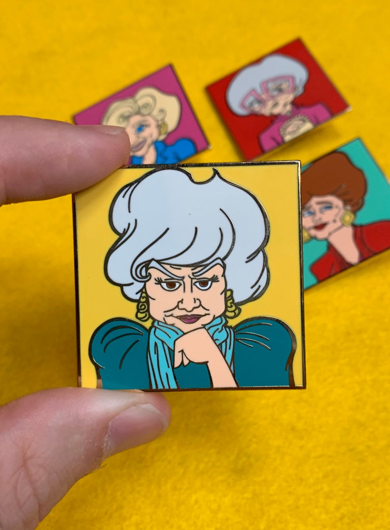 Golden Girls Enamel Pin Collection | Etsy