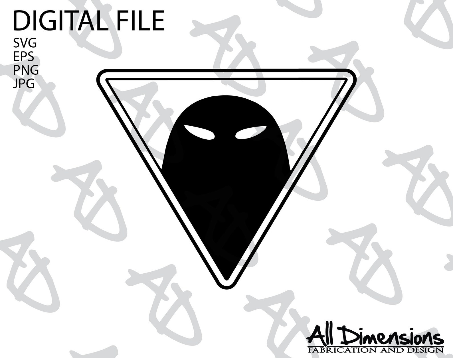 Space Ghost Crest Logo SVG Cut File Car Decal Shirt Vinyl | Etsy