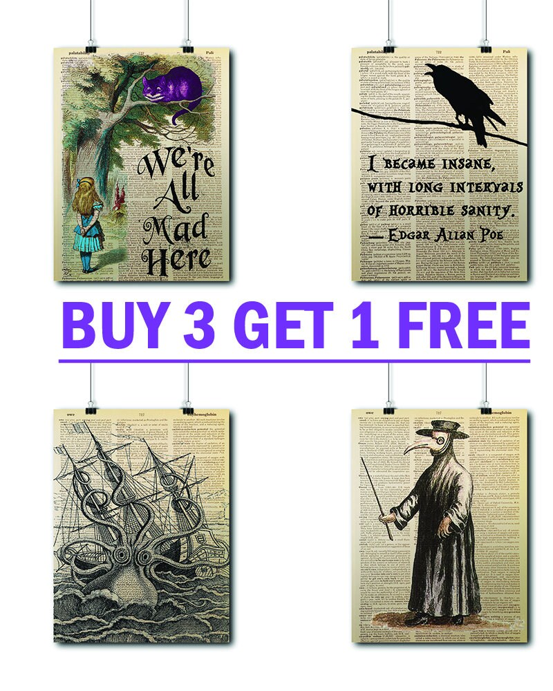 Maud Casey Reading List Quote Dictionary Art Print Vintage - Etsy UK