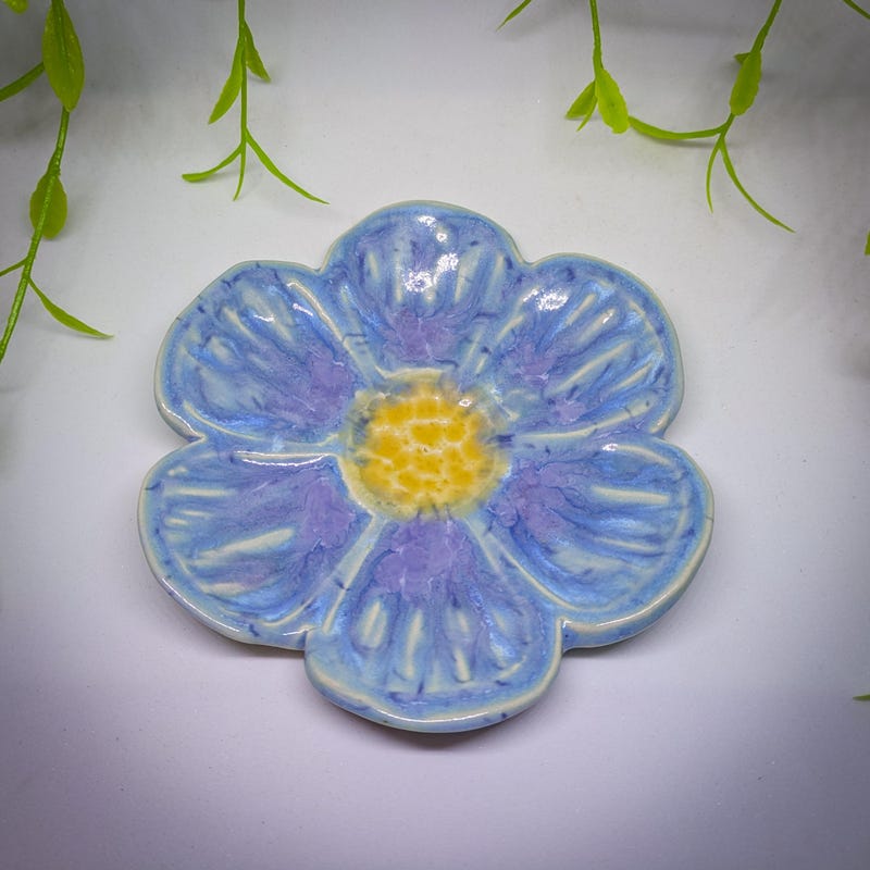 Small Pink Clay Tray - Etsy