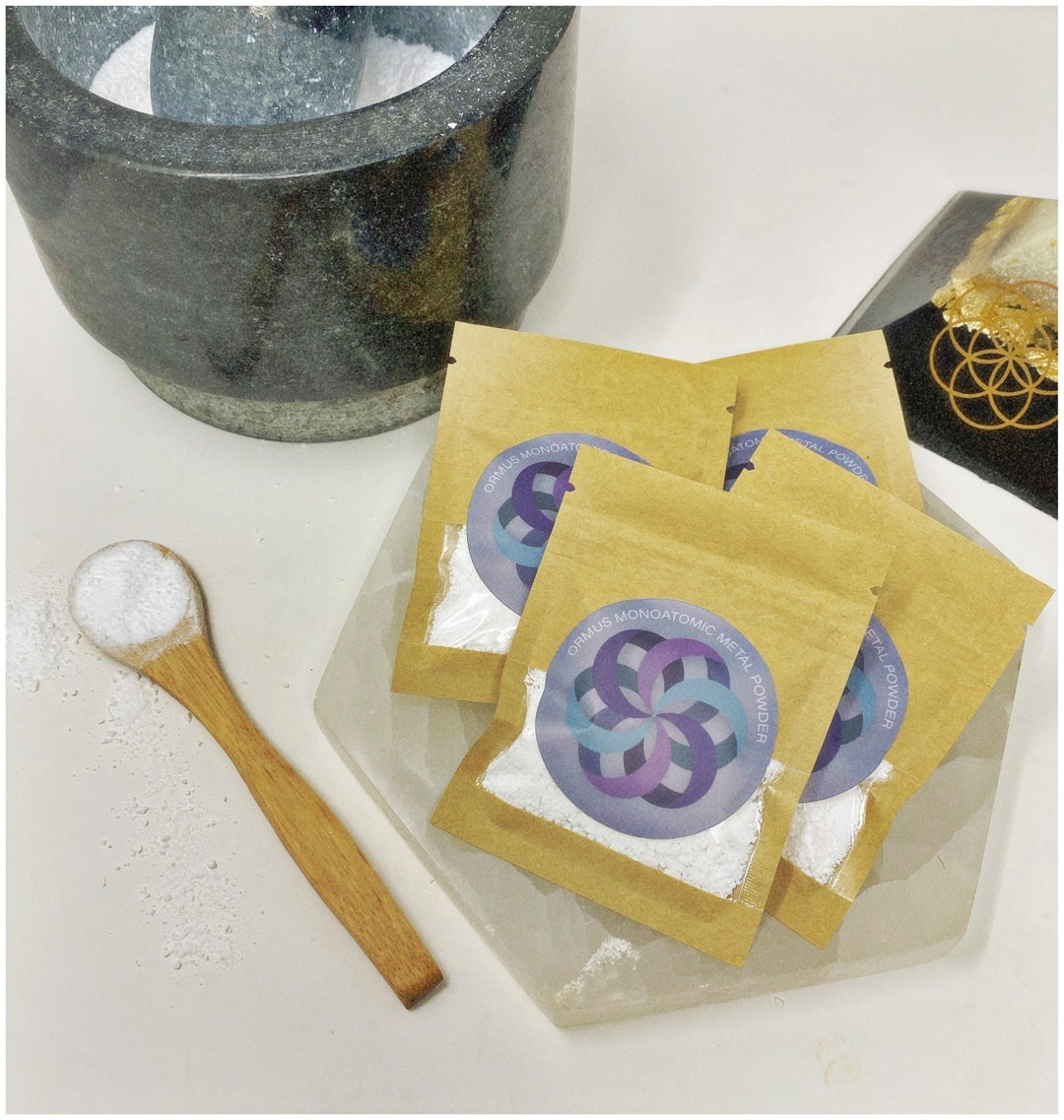 Ormus Powder for Orgonite Makers, Monoatomic Gold Ormus Manna Powder ...