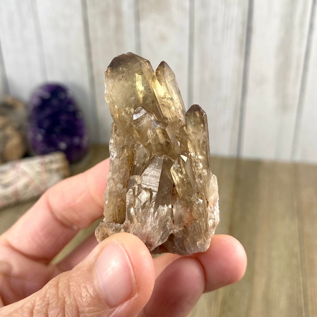 Kundalini Citrine Quartz Crystal: Untreated, Raw, Natural, Solar Plexus ...