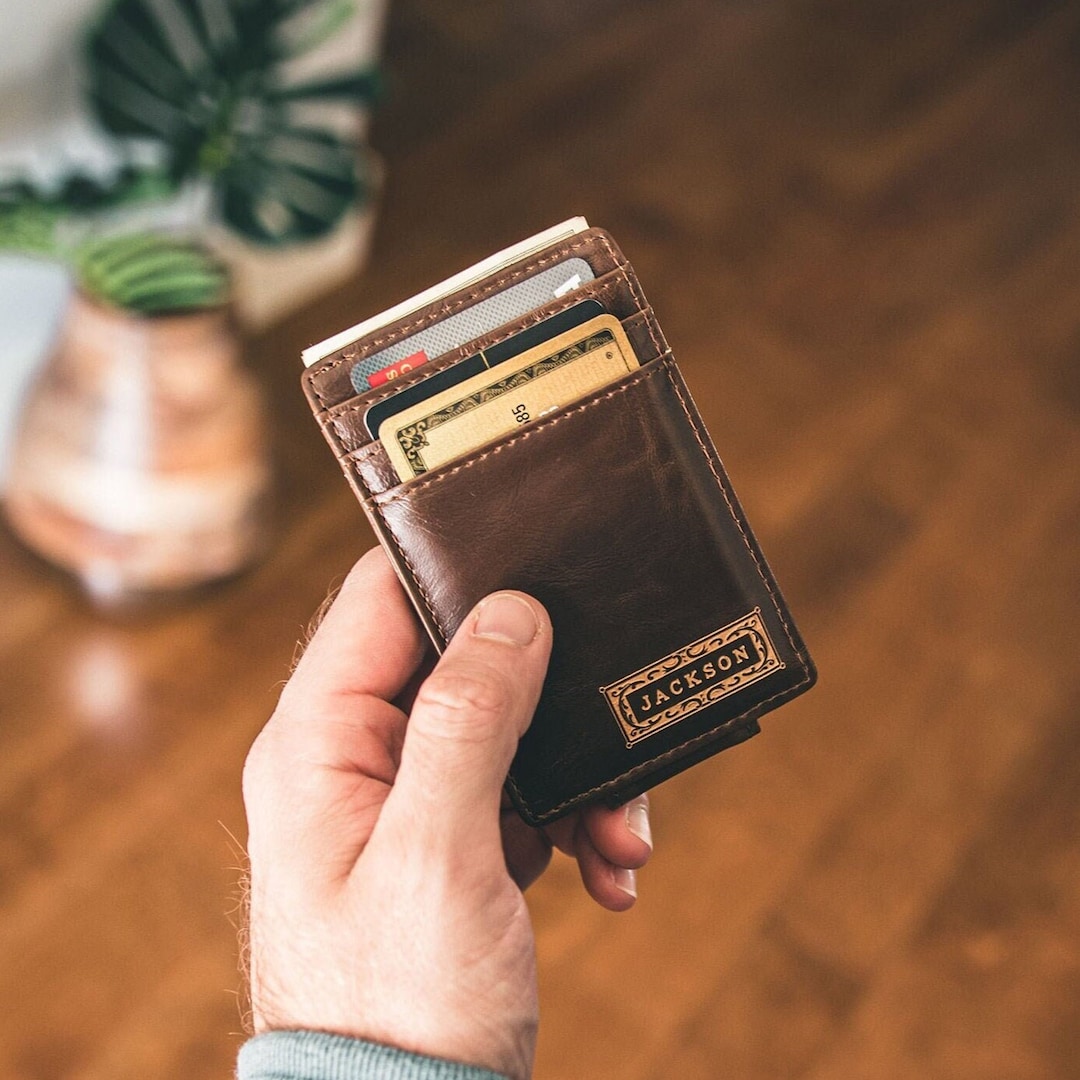 Personalized Money Clip Wallet - Best Gifts for Men - Men's Wallet ...