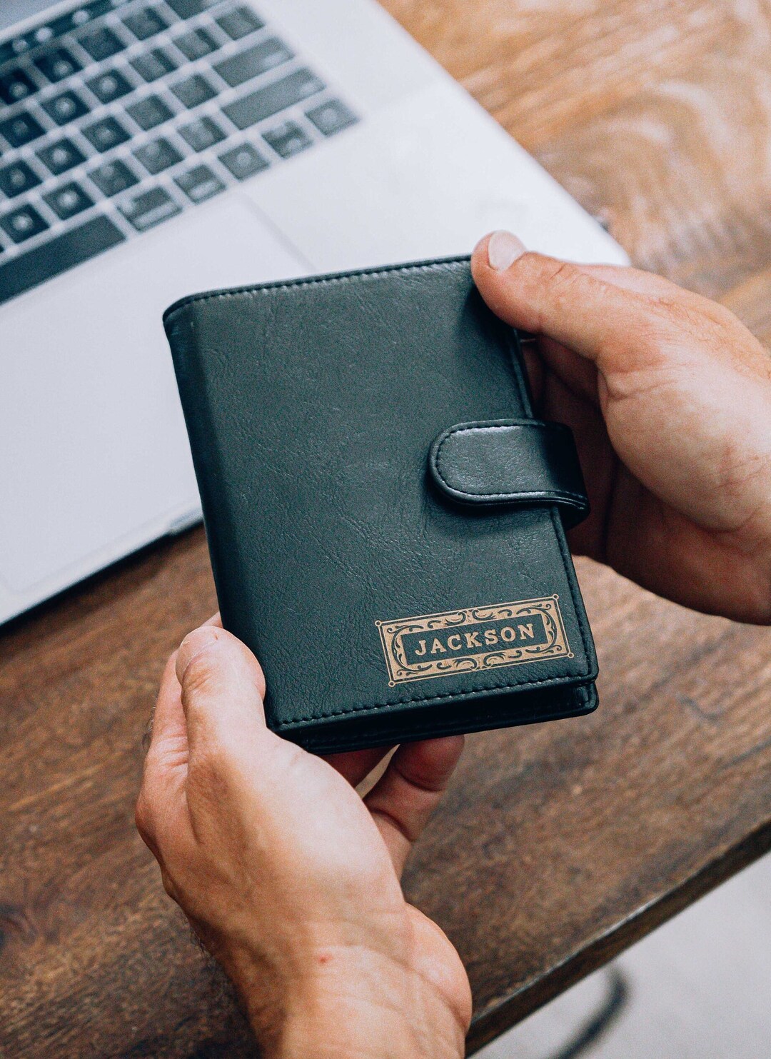 Leather Pocket Journal - Men's Leather Journal, Refillable Leather ...