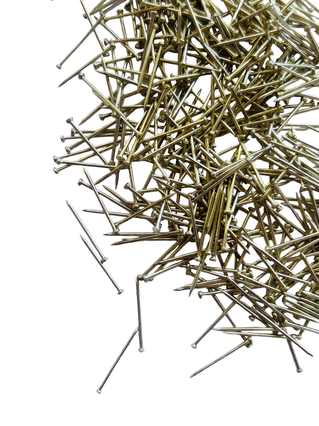 Sequin Pins. Sequin Pin Needles. Size .5 In. Gold Sequin Pins. Gold ...