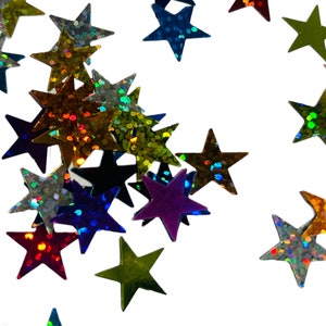 Assorted Color Star Sequins: 15mm Flat Paillettes, 150pc No Hole Mix - Etsy
