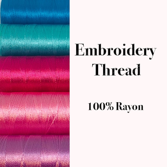 Embroidery Thread. Rayon Embroidery Thread. Tassel Thread. | Etsy