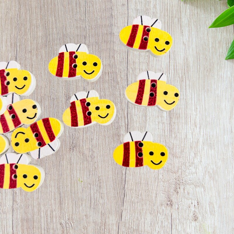 Bee Buttons - Etsy