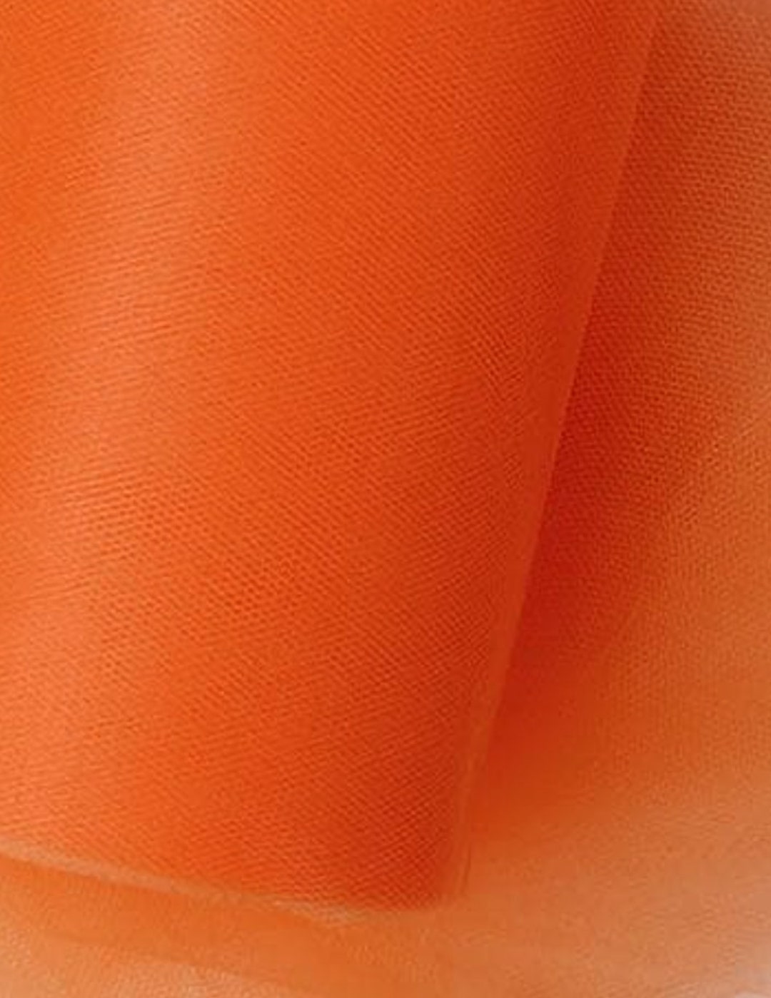 6" Orange Tulle Roll – 25 Yards | for Tutus, Halloween, Bows & Fall DIY ...