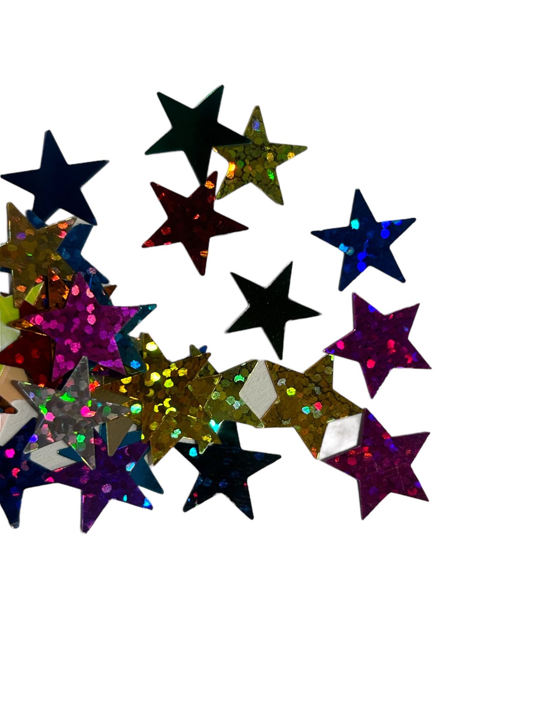 Assorted Color Star Sequins: 15mm Flat Paillettes, 150pc No Hole Mix - Etsy