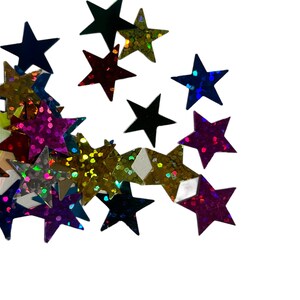 Assorted Color Star Sequins: 15mm Flat Paillettes, 150pc No Hole Mix - Etsy